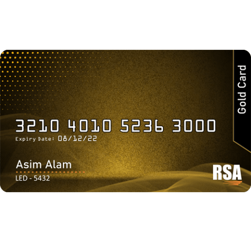 Gold Card – RSA Pakistan