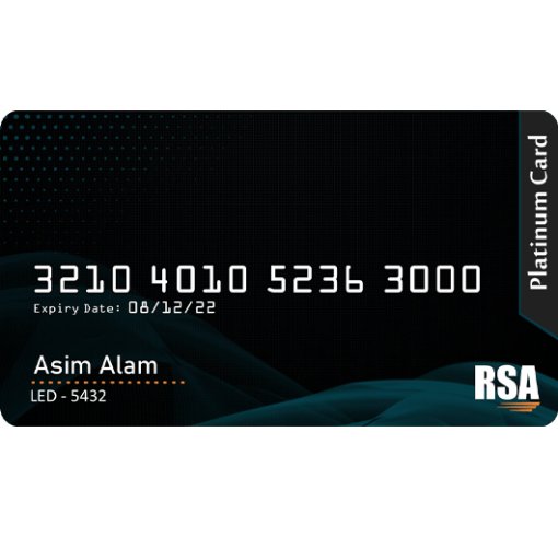 Platinum Card - RSA Pakistan